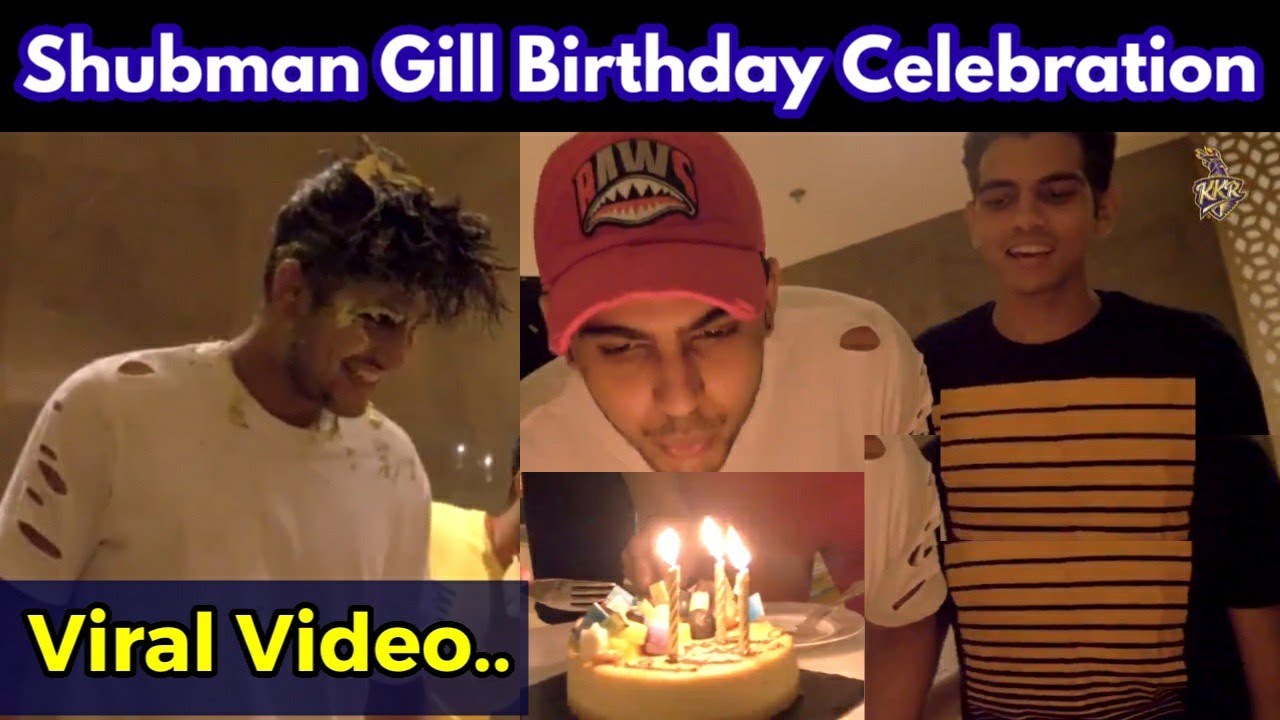IPL 2020 - Kolkata Knight Riders Players Shubman Gill Birthday ...