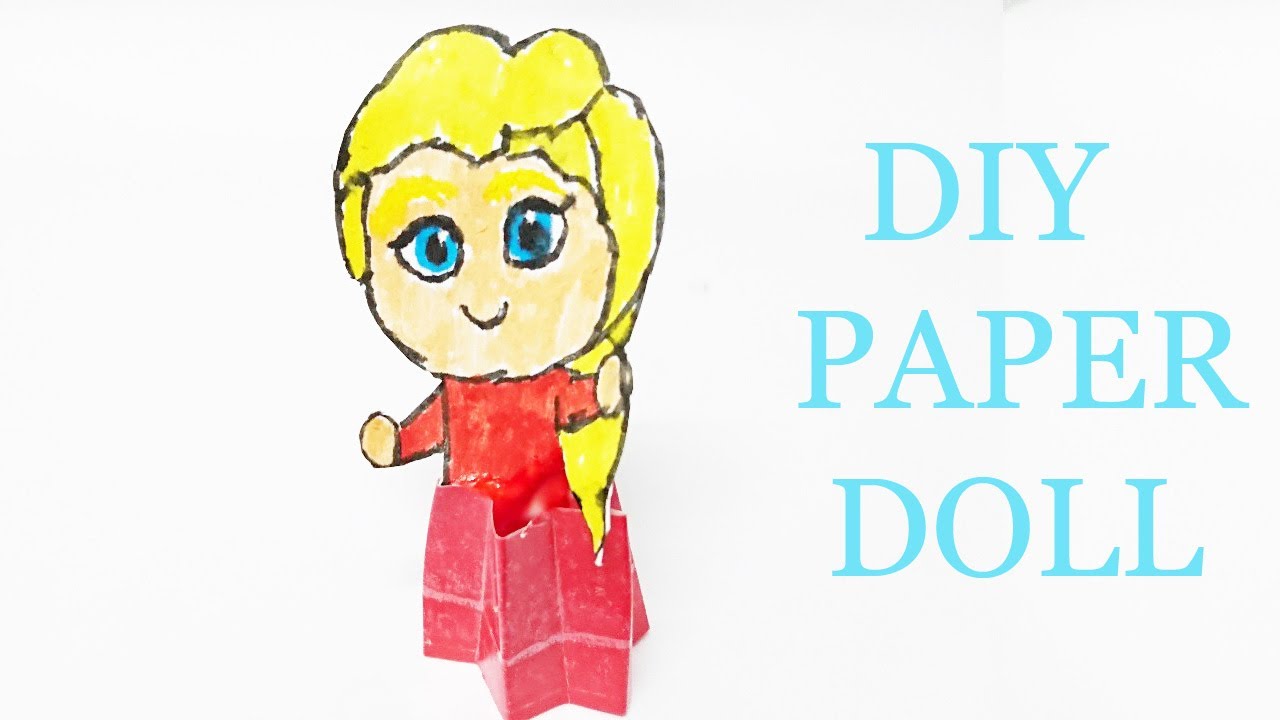 Paper Doll Making At Home Paper Craft Craft Ideas DIY YouTube paper-doll-making-at-home-paper-craft-craft-ideas-diy-youtube