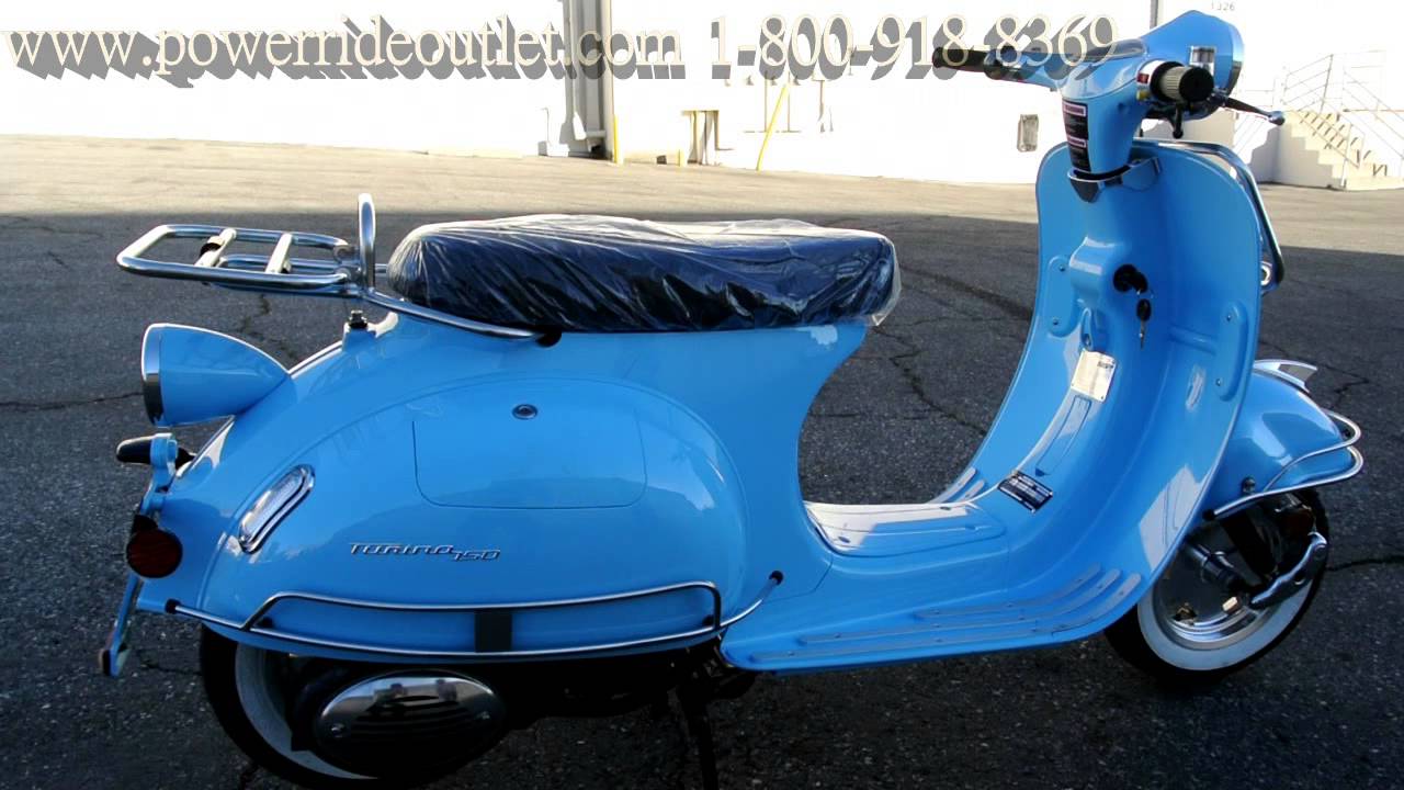 Power Ride Outlet SSR Turino 150cc Scooter walk around - YouTube