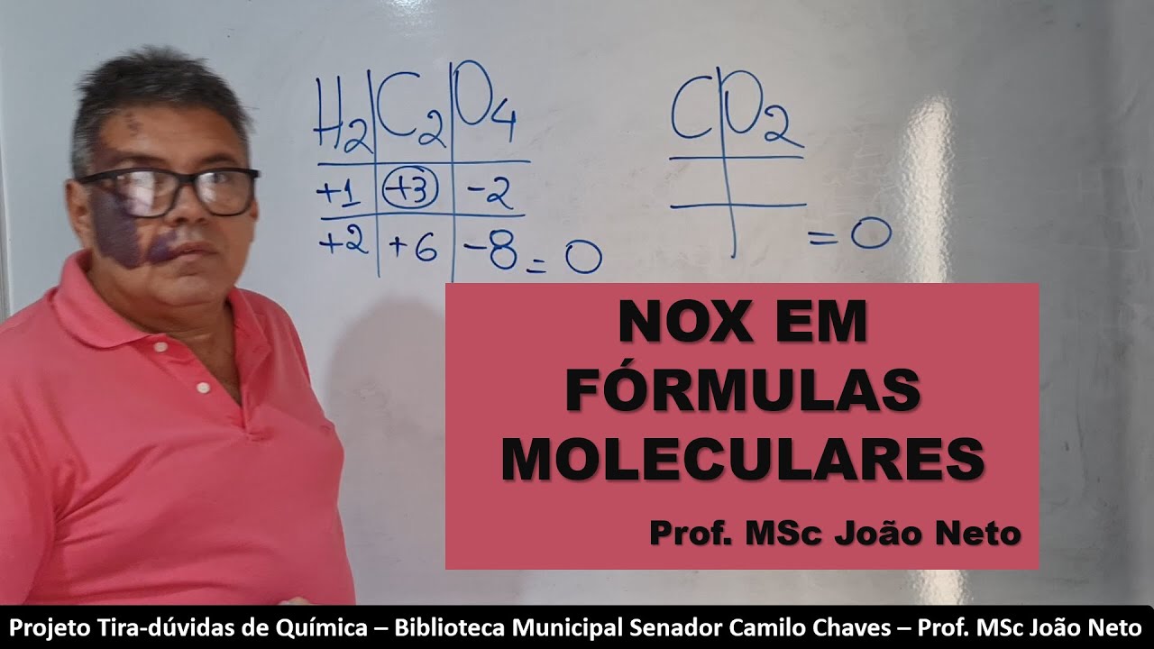 NOX EM FORMULAS MOLECULARES - YouTube