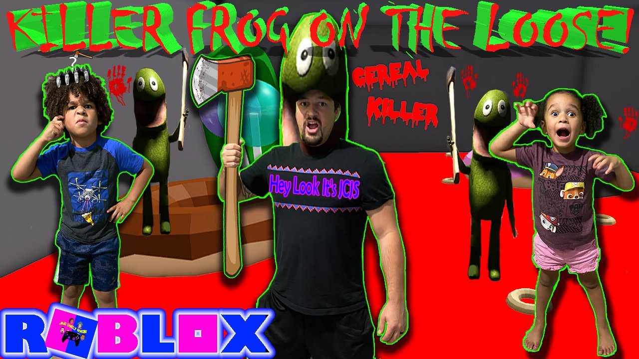 THERE IS A KILLER FROG ON THE LOOSE! - Roblox Frogge - YouTube