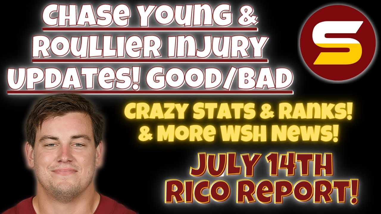 Chase Young & Roullier Injury Updates! Sam Howell Could Start A Game ...