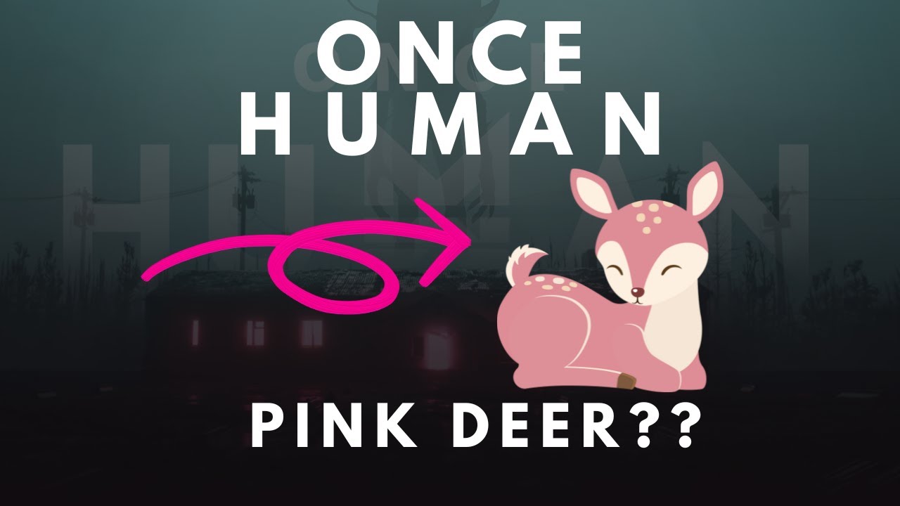 PINK DEER In ONCE HUMAN??? - YouTube