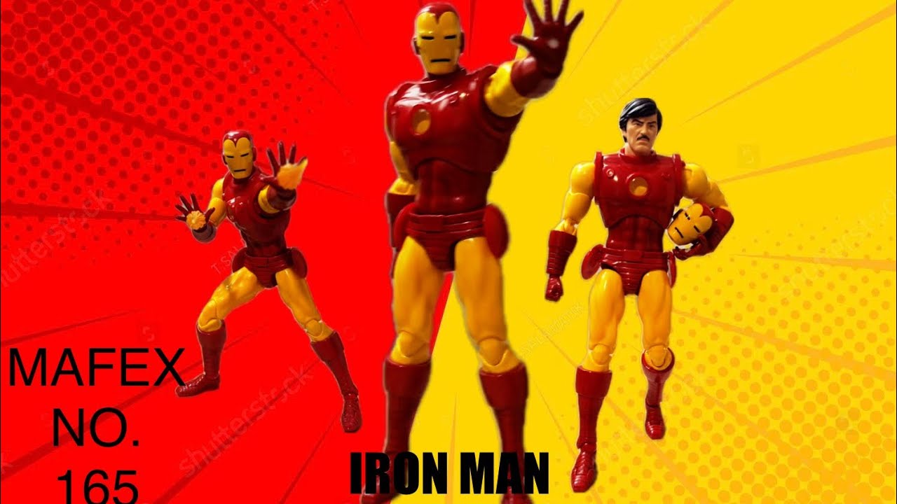Un boxing MAFEX iron man - YouTube