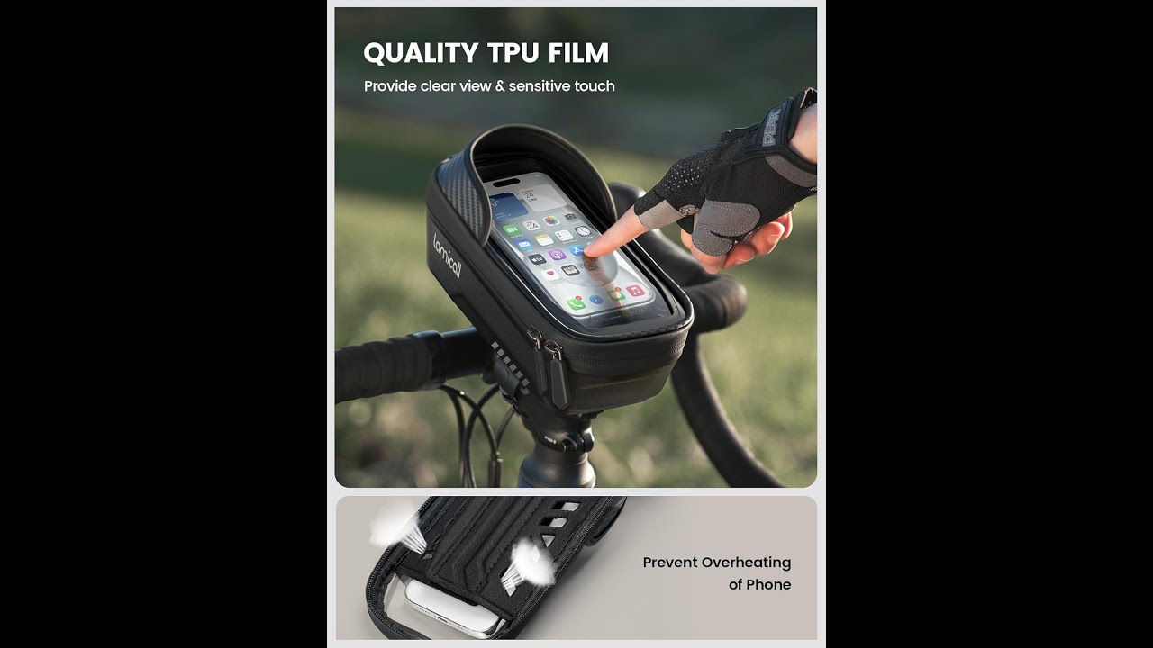 Lamicall Bike Frame Bag Review 2025 - YouTube