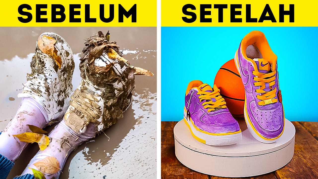 Berikan Tampilan Baru yang Lebih Segar pada SEPATU LAMA Anda! - YouTube