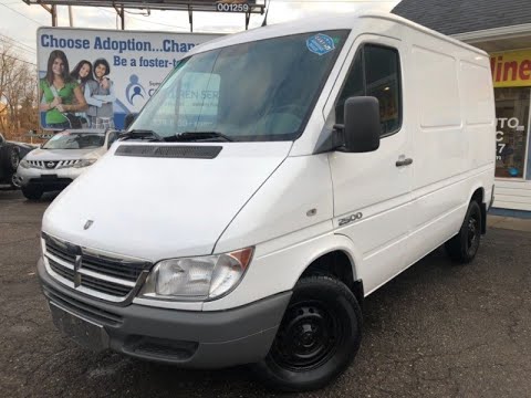 2005 *Dodge Sprinter 2500* DIESEL HIGH CEILING 118 WB ONLY 94K TWO ...
