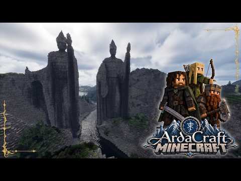 Minecraft Herr der Ringe - 007: Über den Anduin zu den Argonath (Ardacraft, Deutsch/German)