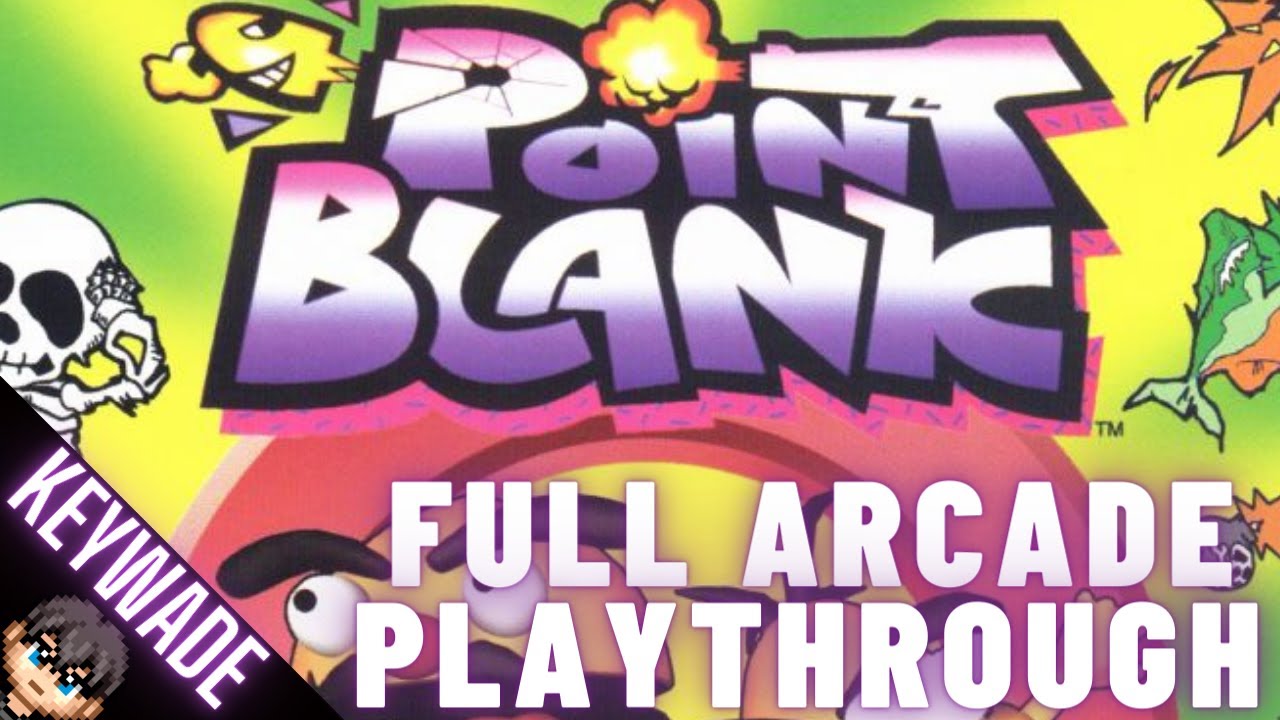 Point Blank (PS1) - Full Arcade Playthrough - YouTube