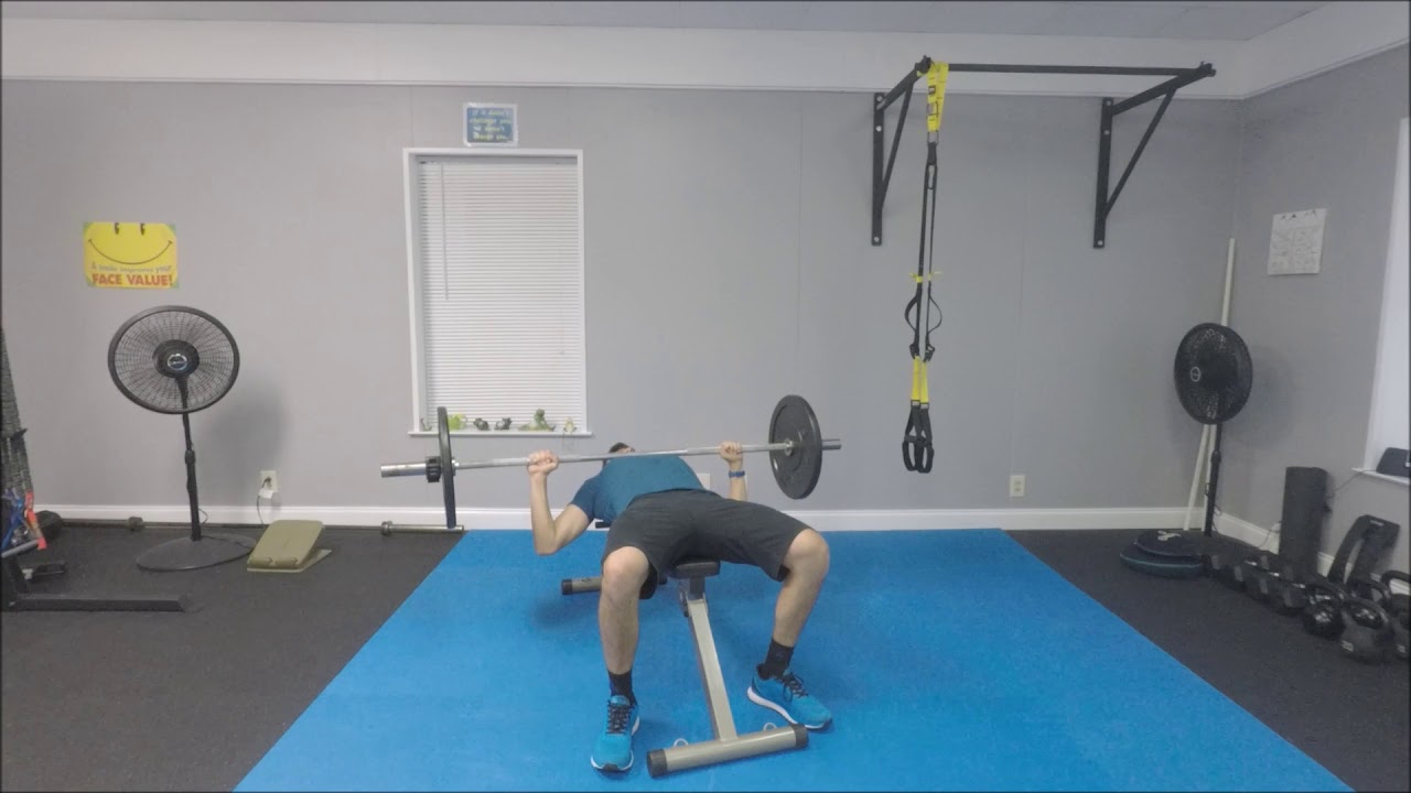 Press de Banca con Barra // Barbell Bench Press - YouTube