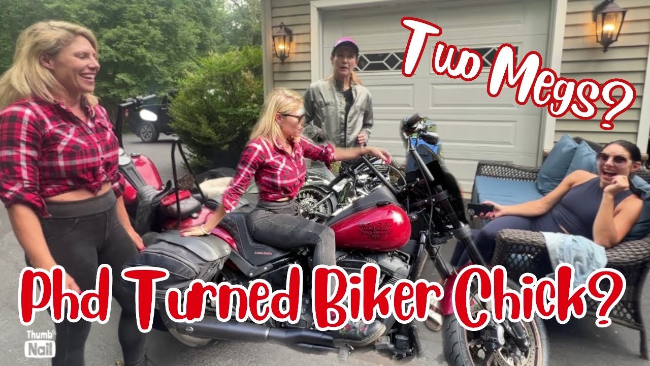 PHD Scientist on a Motorcycle! Meg and Meg! - YouTube