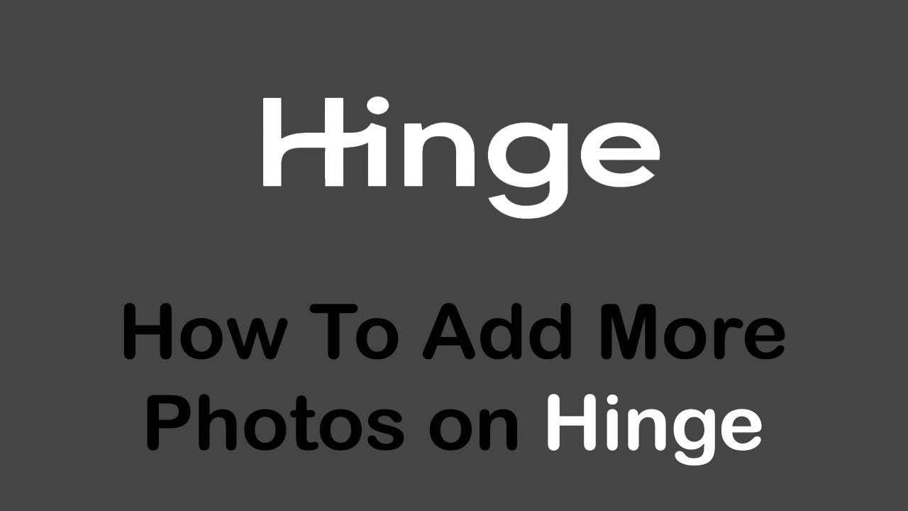 How To Add More Photos On Hinge App (2022) - YouTube