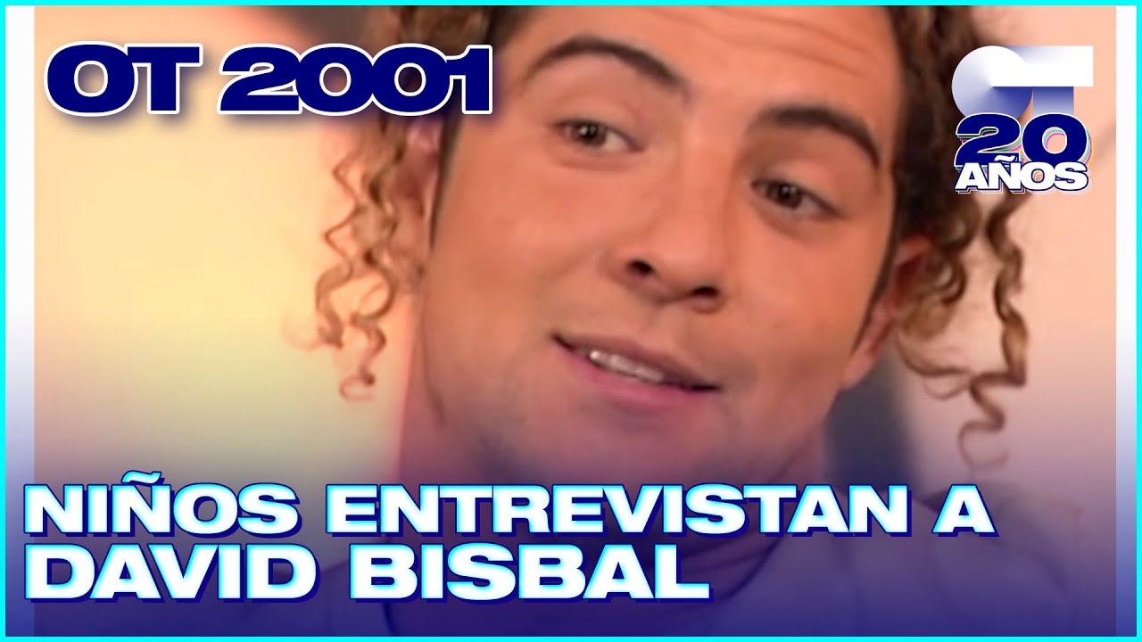 Niños entrevistan a David Bisbal | OT 2001 | OPERACIÓN TRIUNFO - YouTube