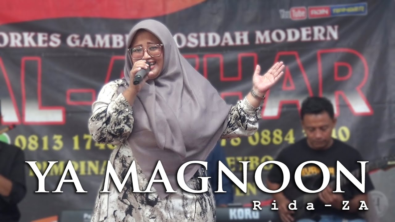 YA MAGNOON Rida Za | Al - Azhar Gambus - YouTube