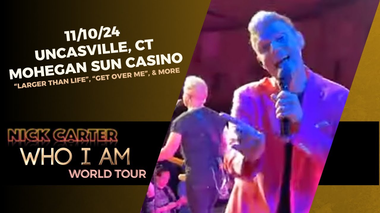 Nick Carter - Instagram Live 11/10/2024 - Uncasville, CT - Who I Am ...