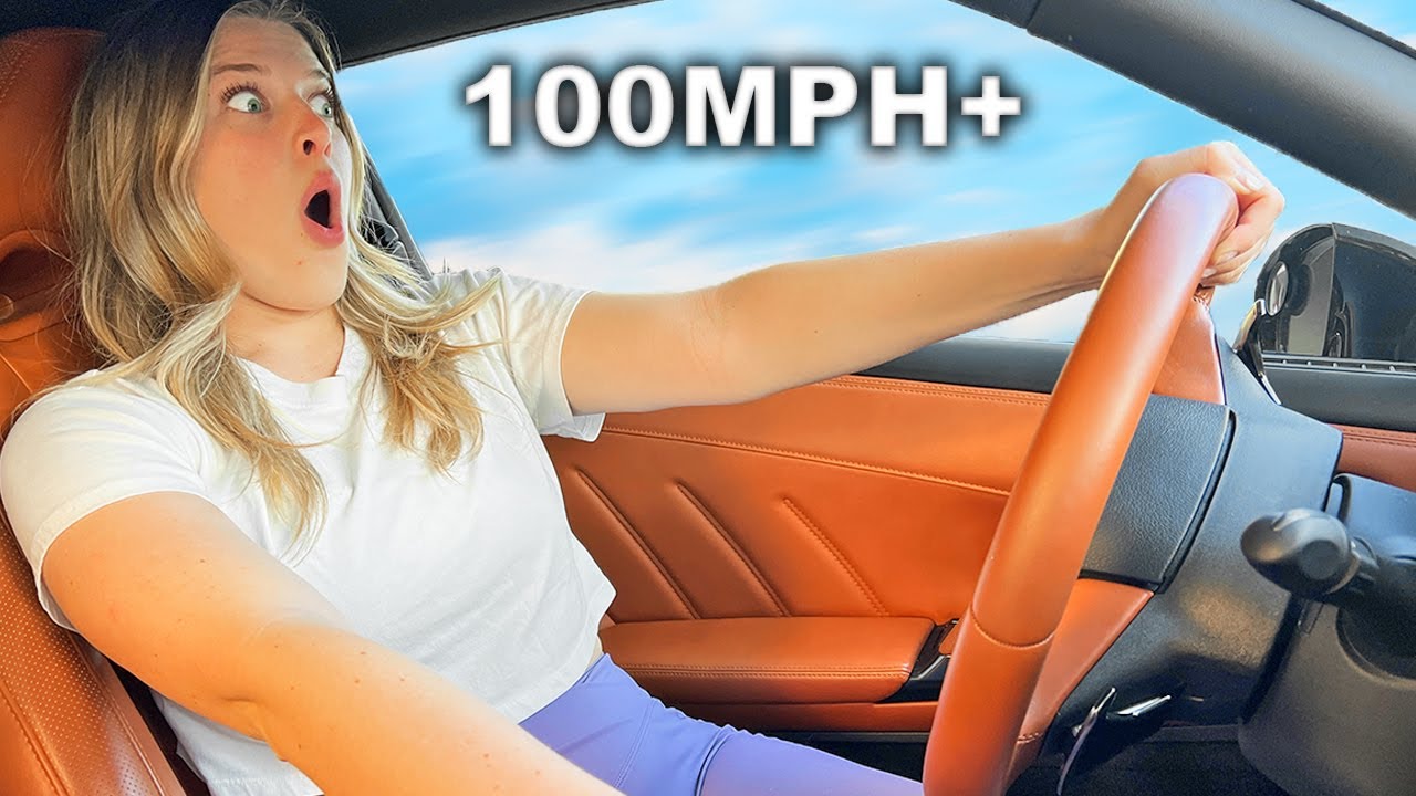 My Girlfriend Drives & Rates My Brand New Supercars! - YouTube