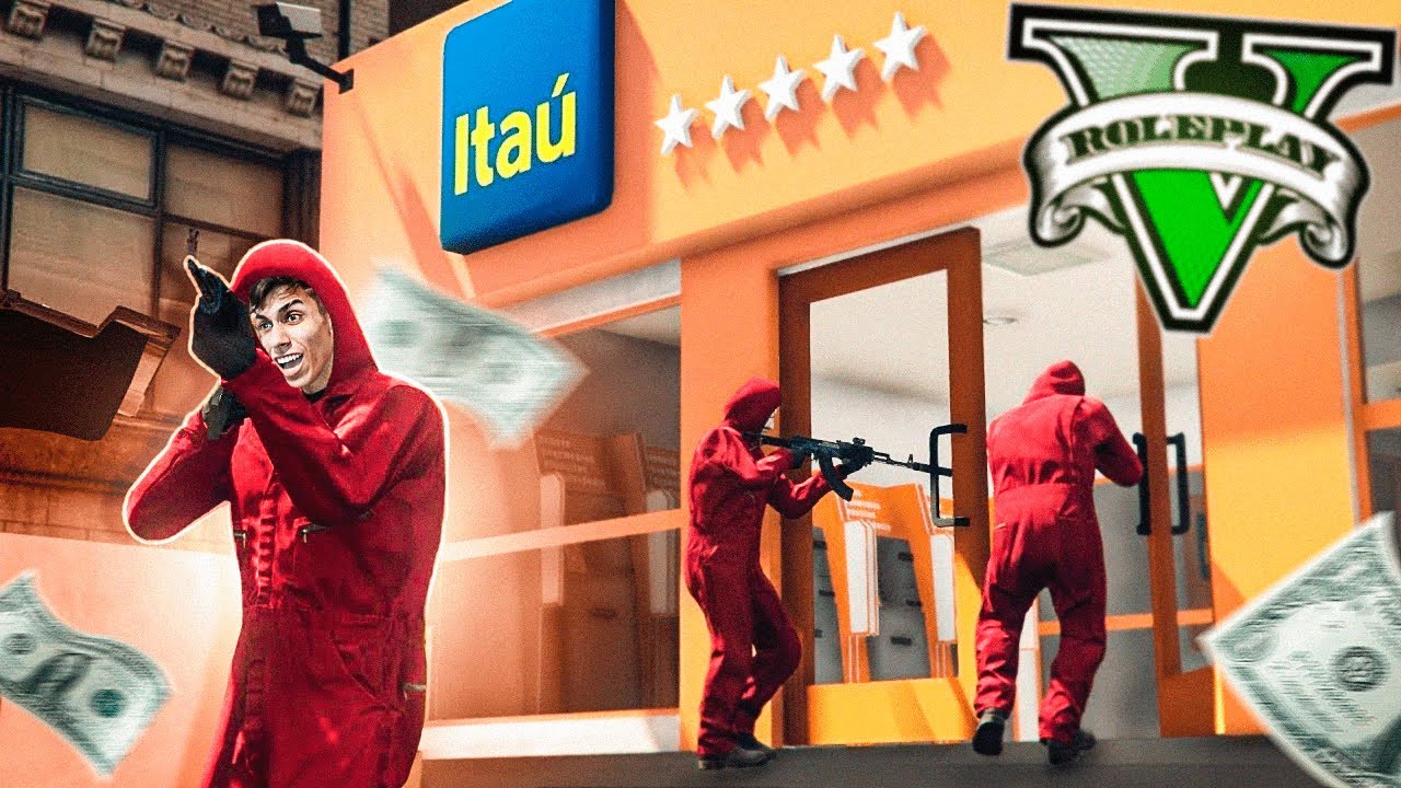Roubo De 1 500 000 No Banco Central Do Gta Rp ‹ Ine › Youtube