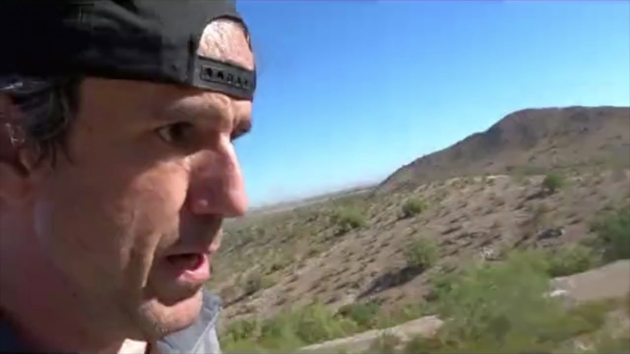 Terry Davis Goes Up The Mountain - YouTube