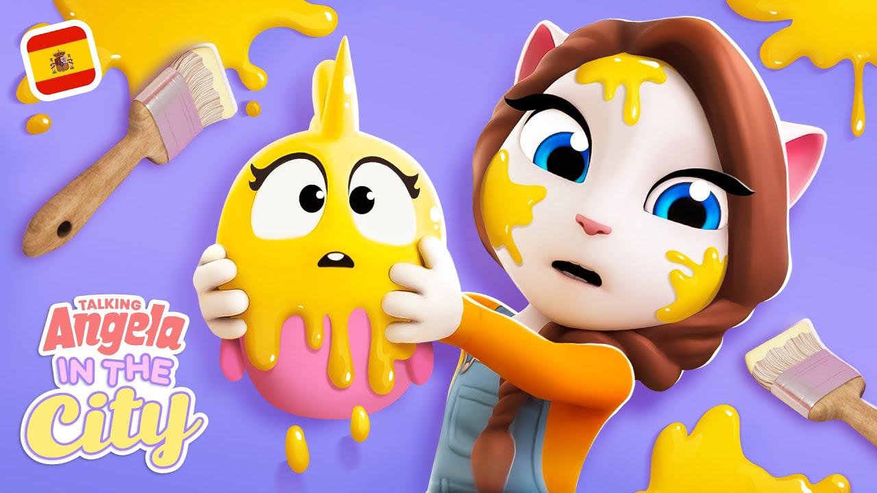 Remodelación de apartamento | Talking Angela: En la ciudad - YouTube