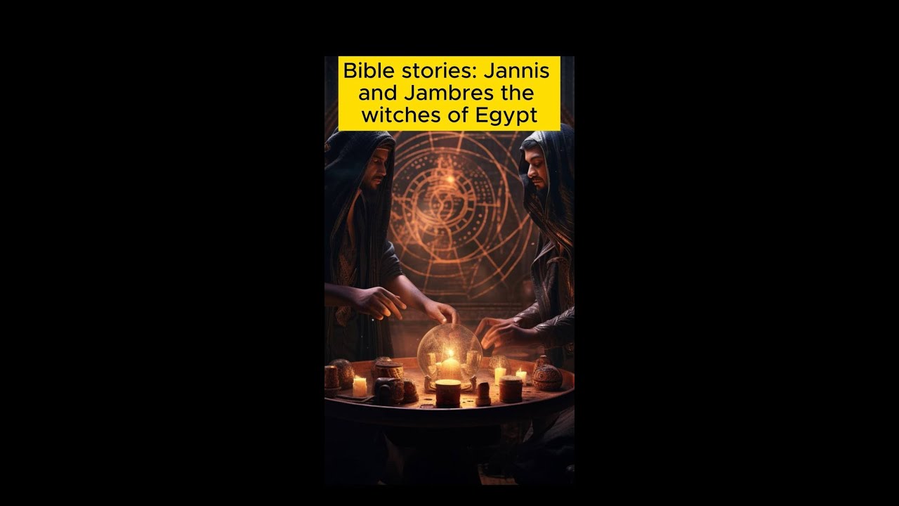 Jannis and Jambres: The two witches of Egypt that battled Moses #witch ...