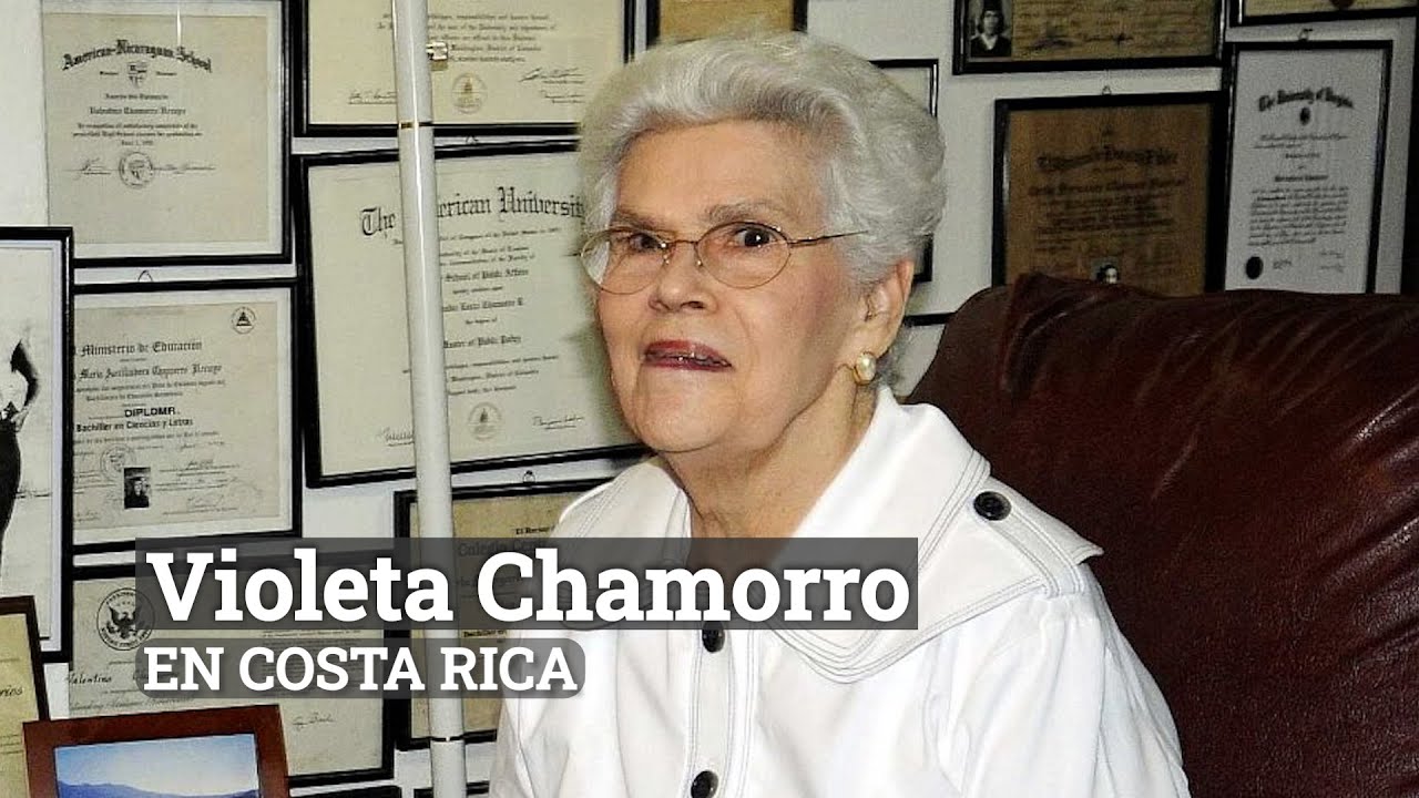 Expresidenta Violeta Barrios trasladada a Costa Rica - YouTube