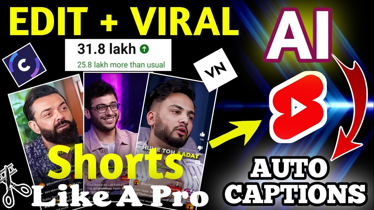 How to make Podcast Shorts like a pro | Podcast Shorts kaise banaye ...