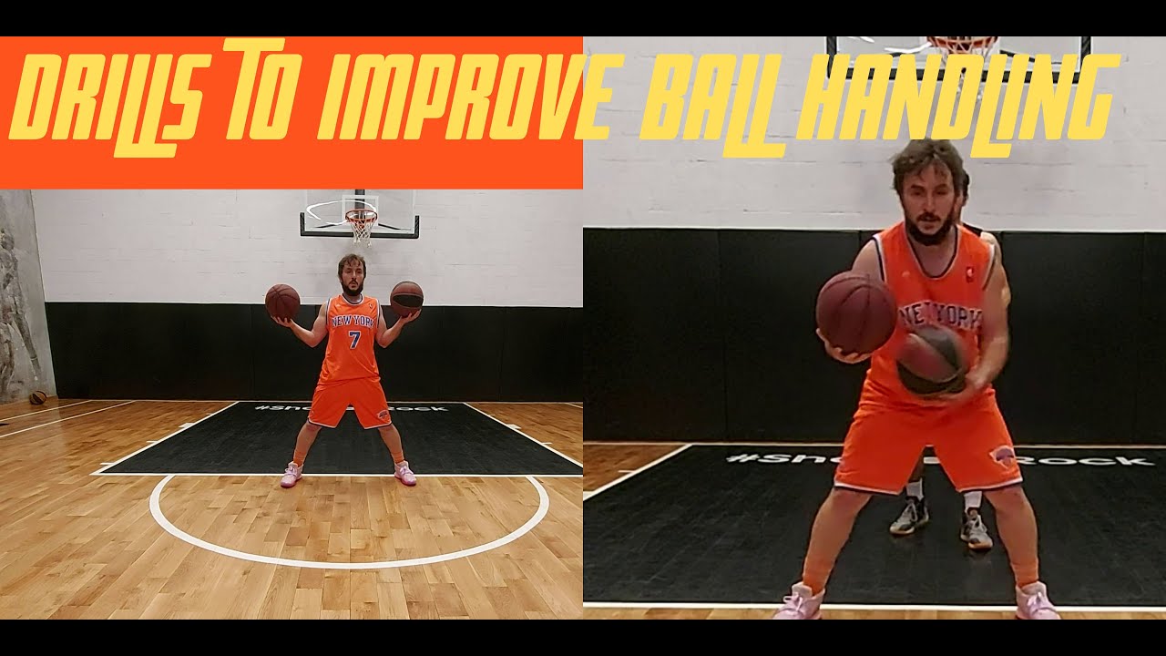 BASKETBALL BALL HANDLING AND FOOTWORK DRILLS TO IMPROVE DRIBBLING ...