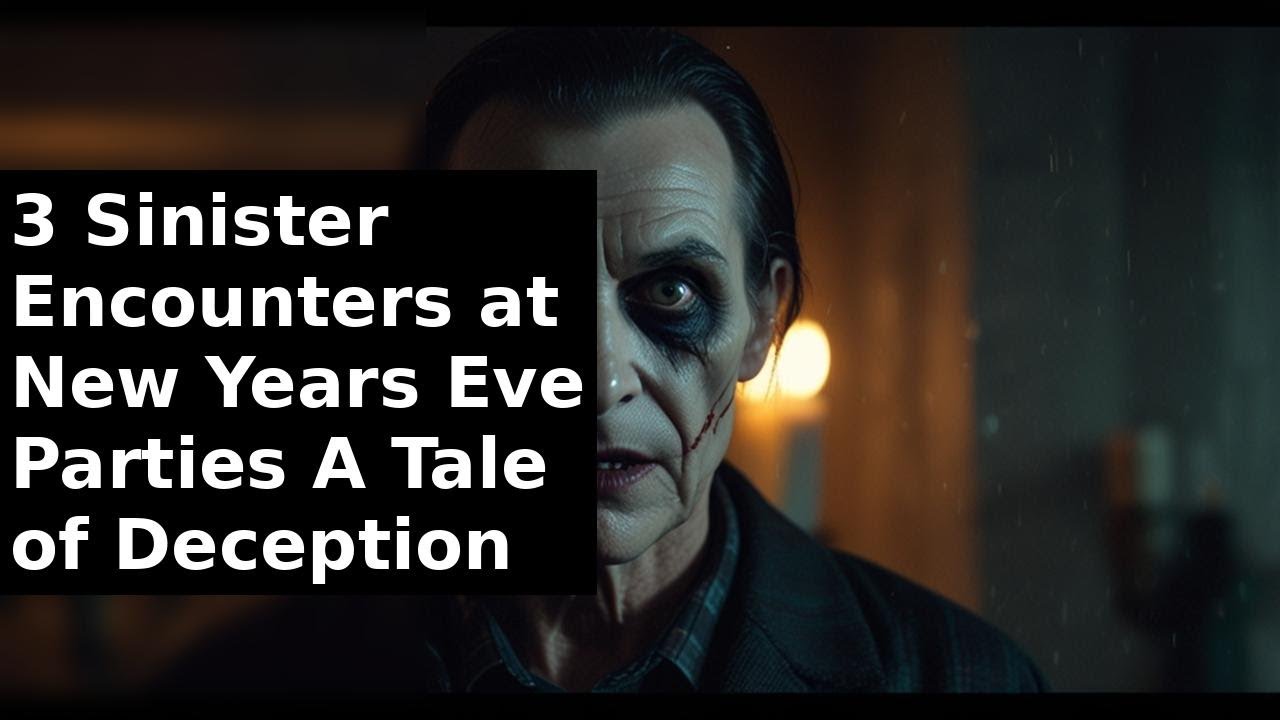 3 Sinister Encounters at New Years Eve Parties A Tale of Deception ...