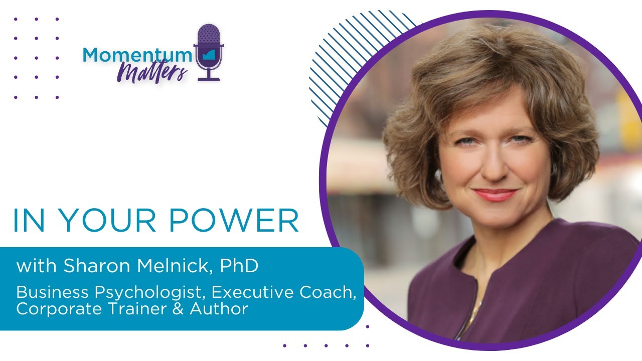 In Your Power with Sharon Melnick, PhD - YouTube