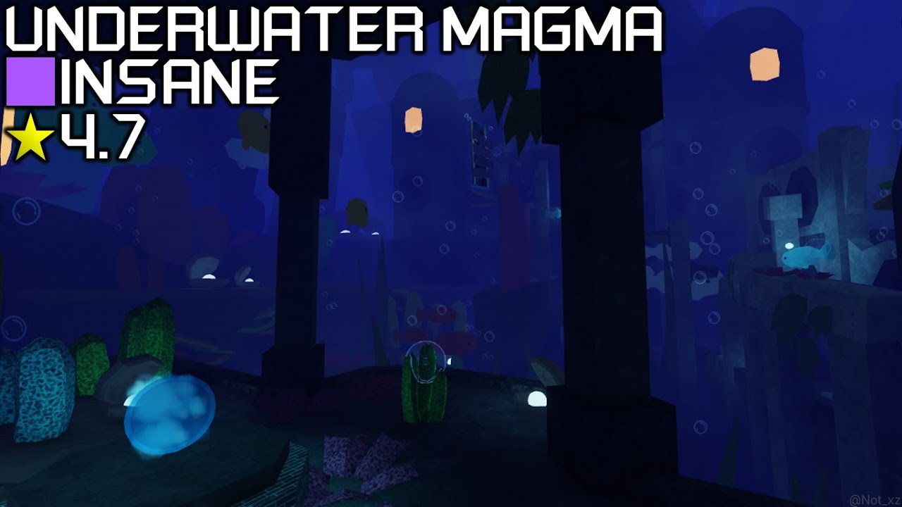 Roblox: FE2 Community Maps - Underwater Magma (Insane - 4.7) - YouTube