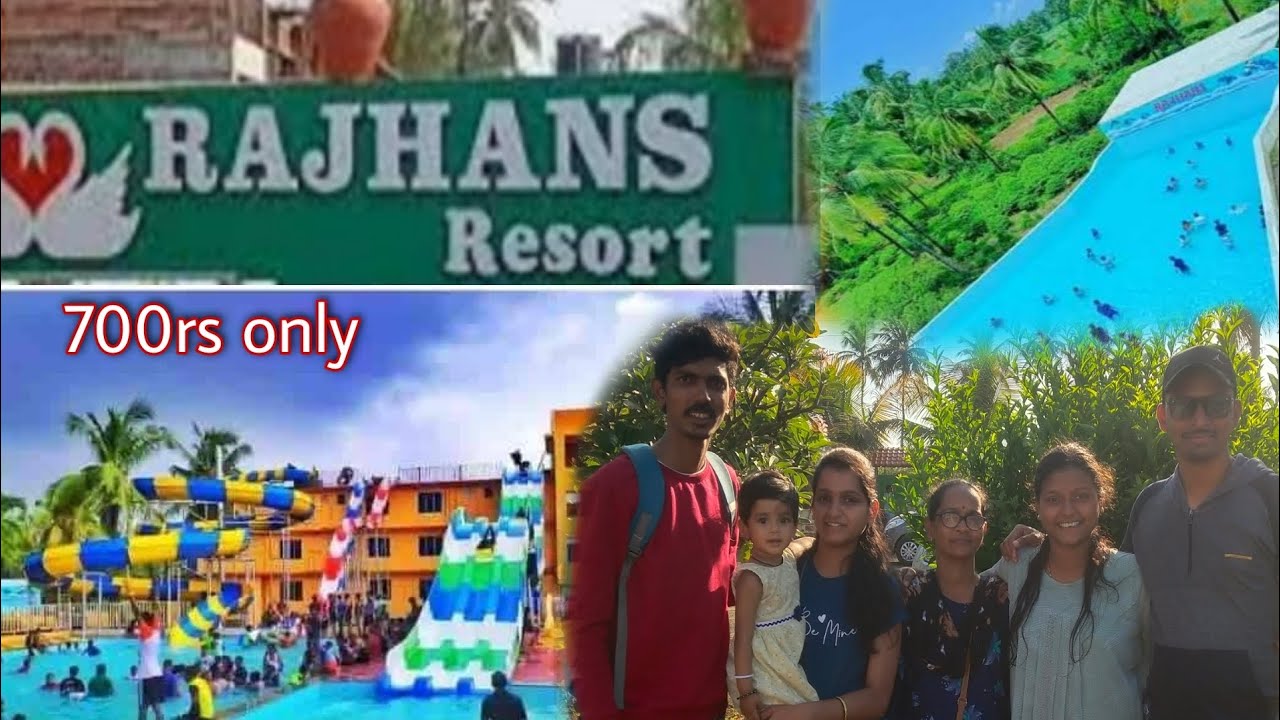RAJHANS RESORT AND WATERPARK 🏊🤽🏊 VIRAR / Sunday fun with Family - YouTube
