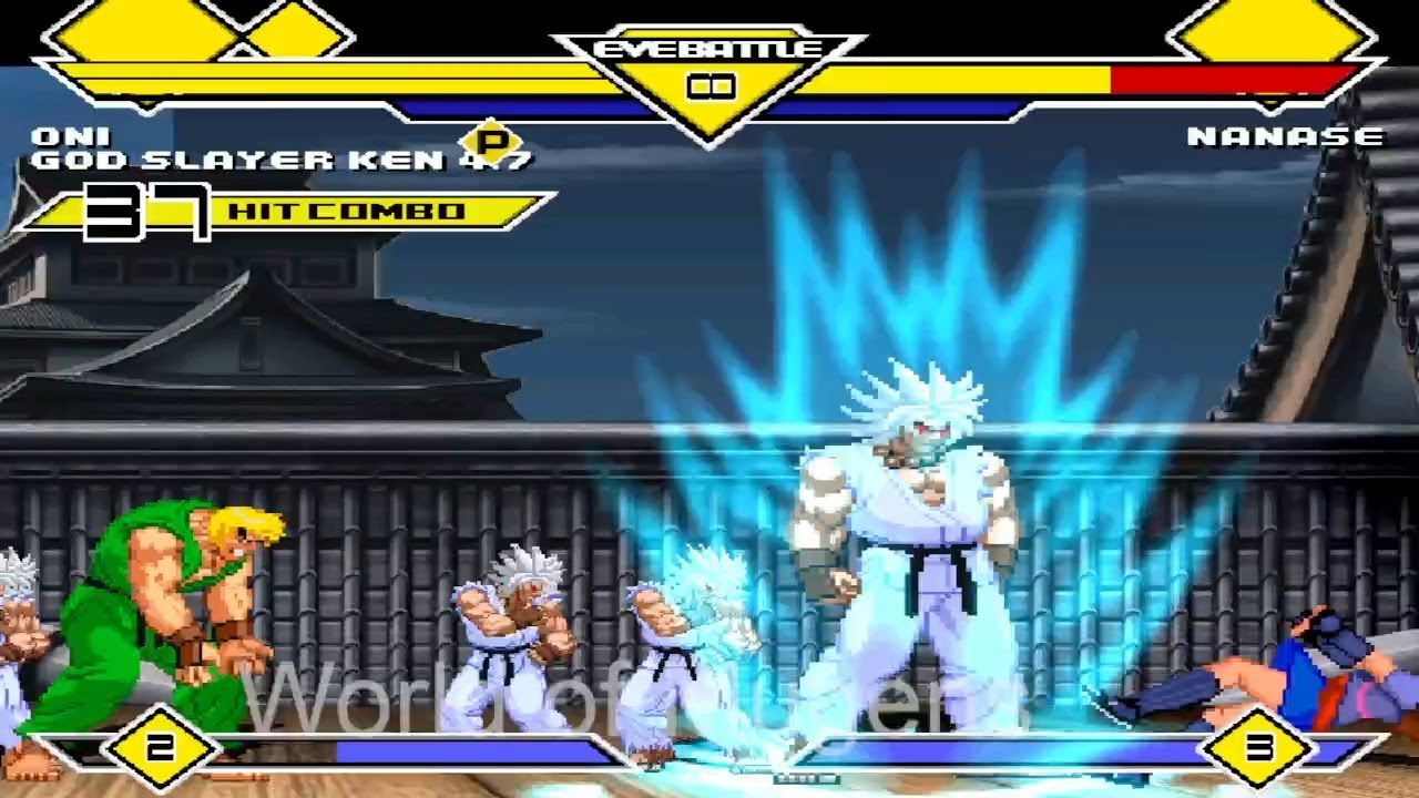 [Street Fighter Mugen] Oni & God Slayer Ken - YouTube