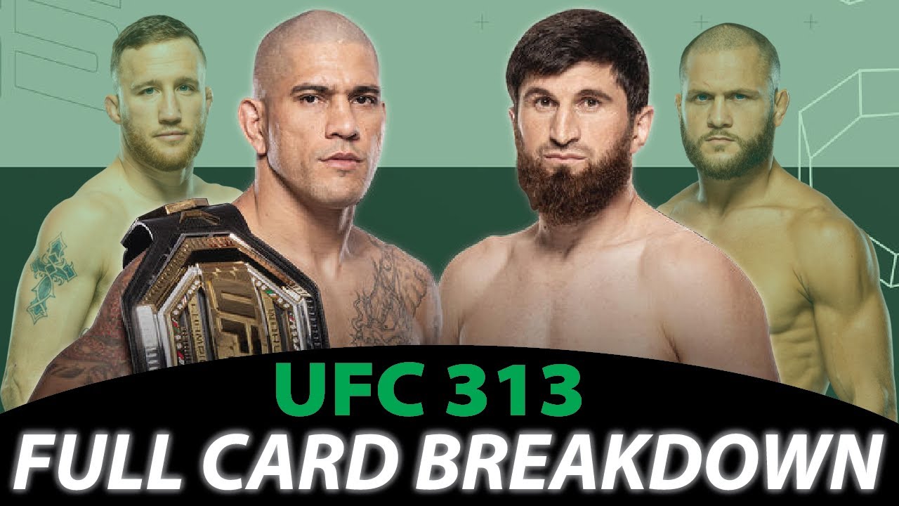 UFC 313 Full Card Breakdown! INSANE PPV This Saturday! - YouTube