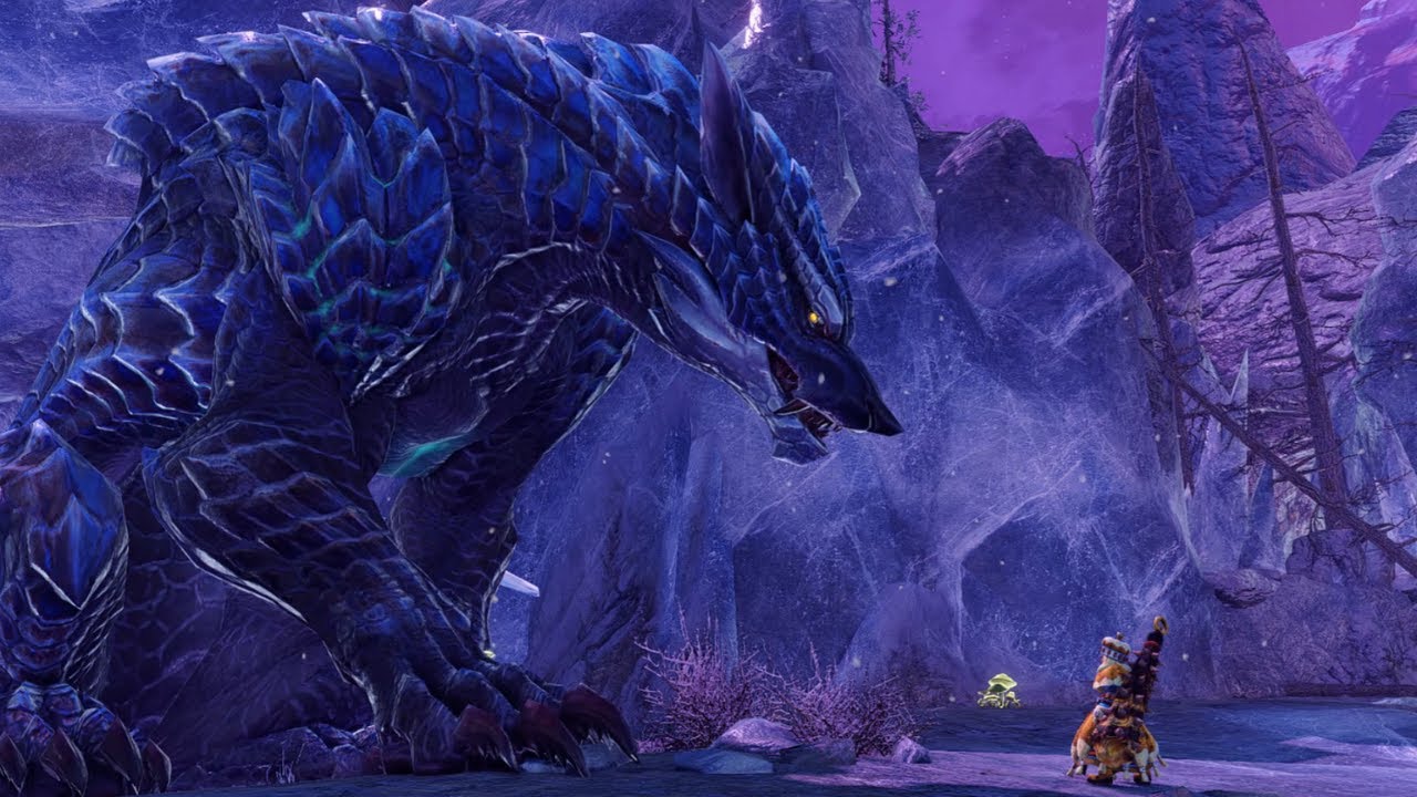 MH Rise Sunbreak - Big Lunagaron Resting And Howl - YouTube