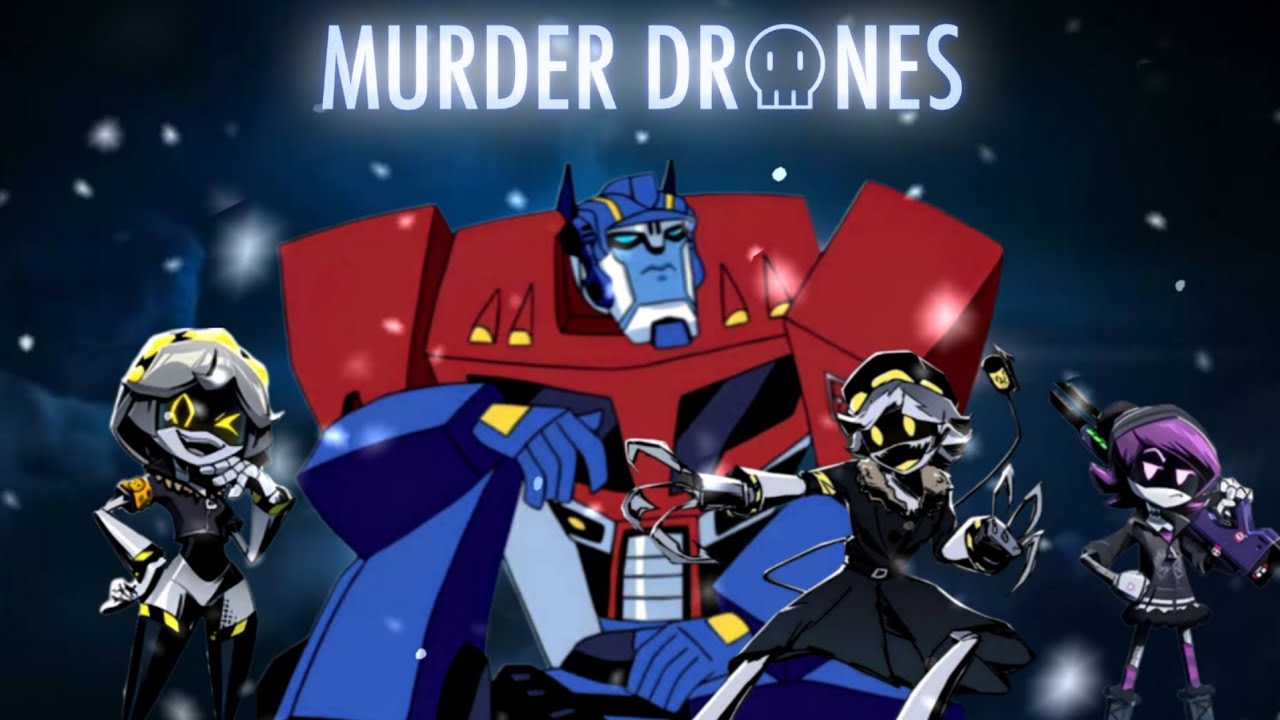 Optimus prime en murder drones opening. - YouTube