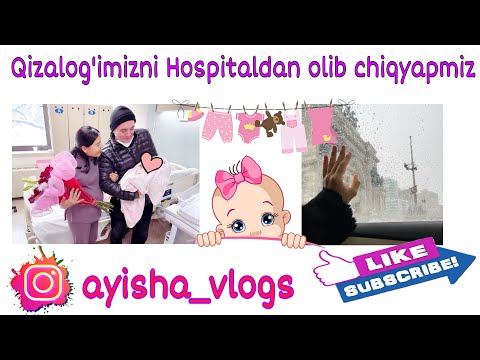 #VLOG VANIHOYAT UYGA QAYTAYAPMIZ. YAXSHI ISTAKLAR UCHUN XAMMAGA RAXMAT #ayisha_vlogs #aqsh #hospital
