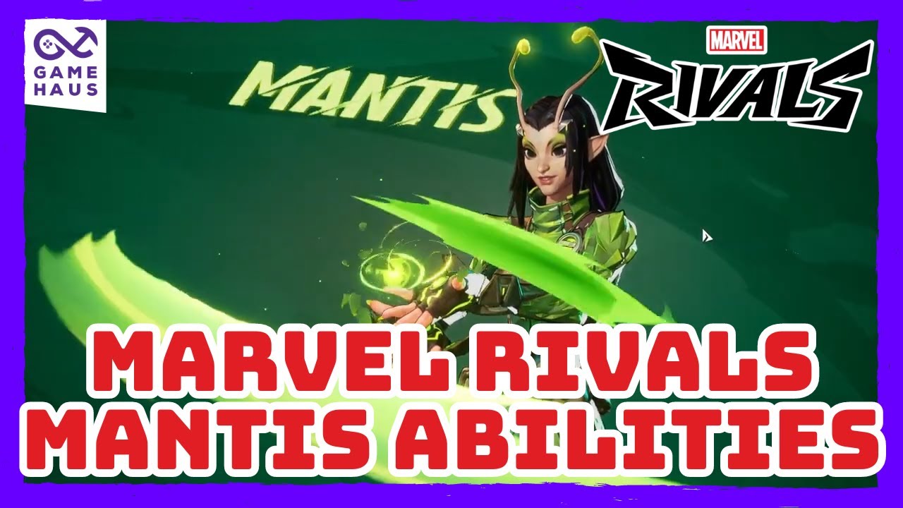 Marvel Rivals Mantis Abilities | Closed Beta - YouTube