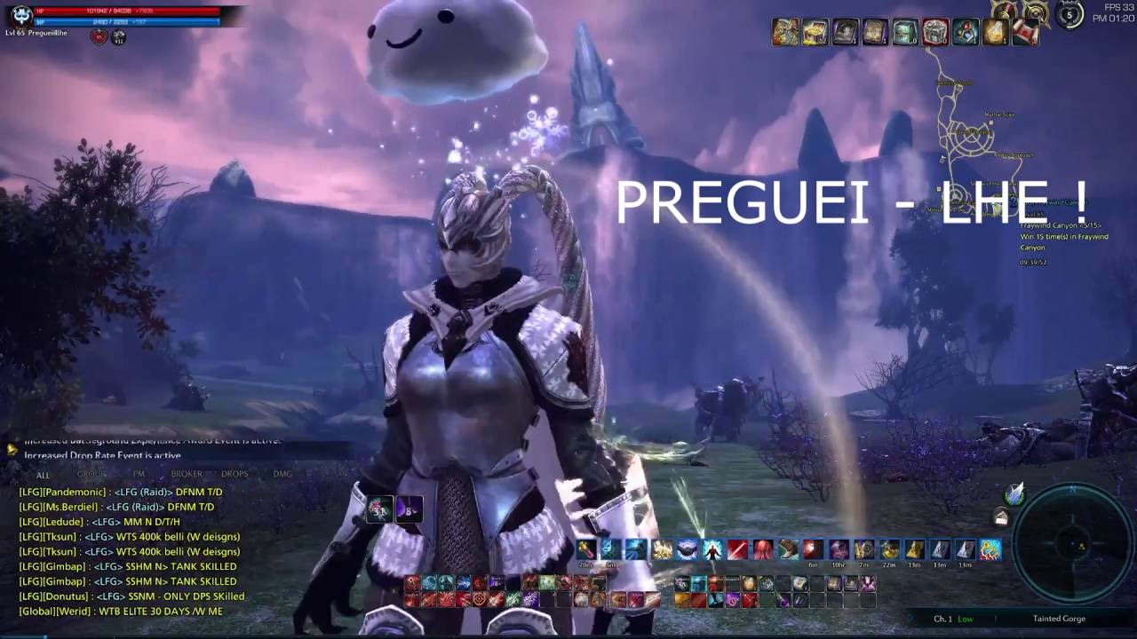 TERA - Archer farming Nagas @IoD (MT) - YouTube