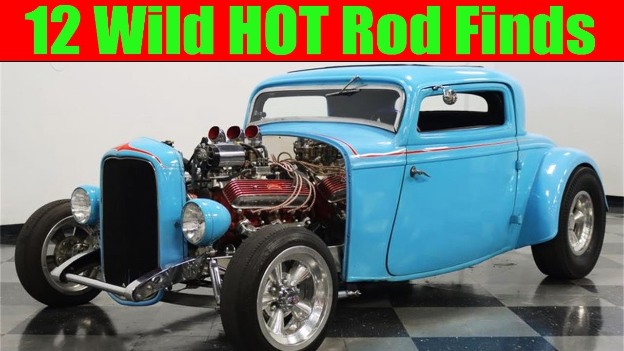12 Cool and Wild Hot Rods for Sale! BRUTAL Street Power!! - YouTube