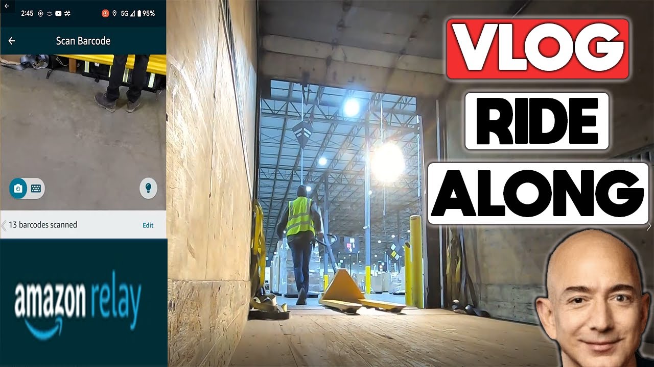 Day in The Life of an Amazon Relay Driver | In App Instructions - YouTube