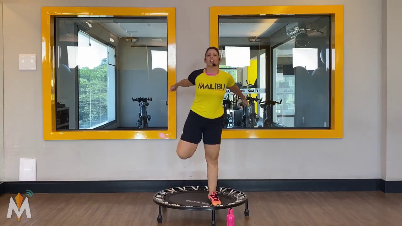 POWER JUMP [ Aula de power jump em casa ] - YouTube