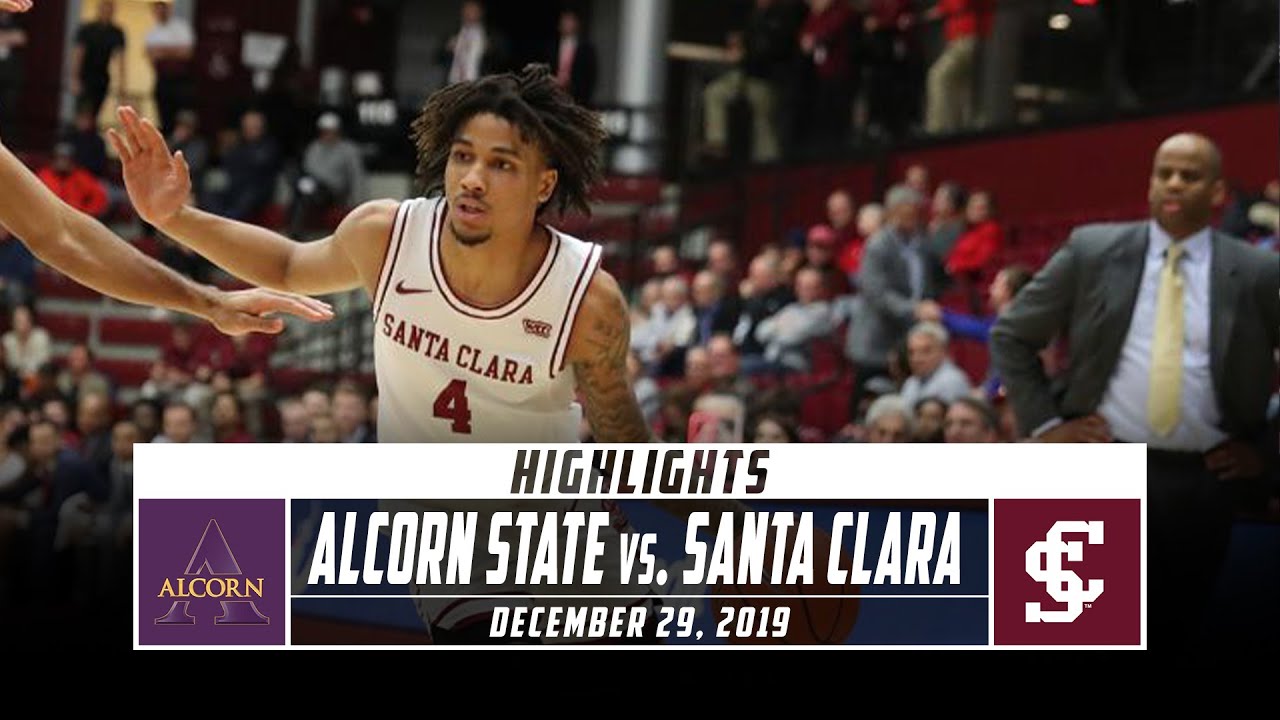 Alcorn State vs. Santa Clara Basketball Highlights (2019-20) | Stadium ...