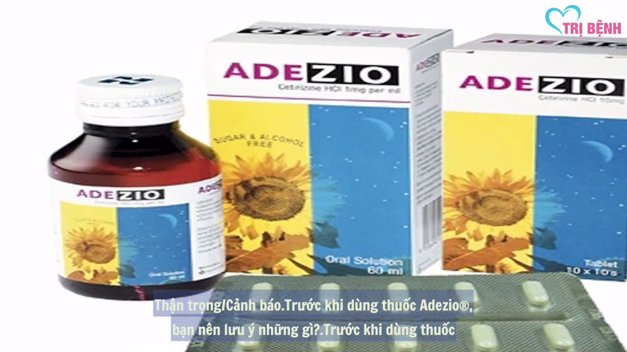 Thuốc Adezio - YouTube