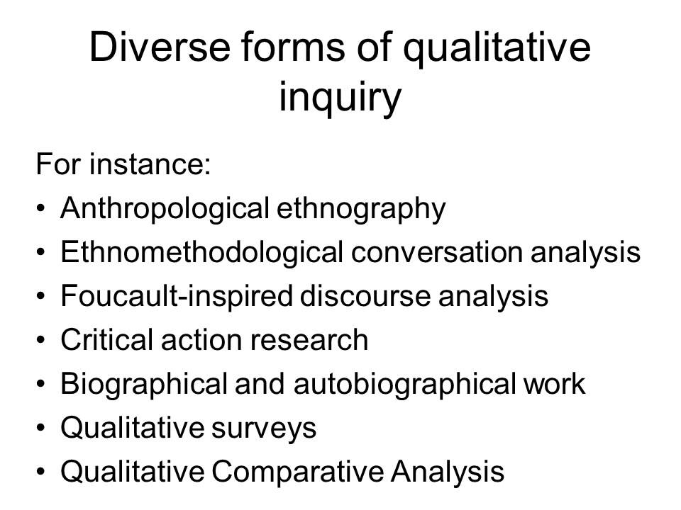 What is Qualitative Inquiry by Martyn Hammersley - YouTube