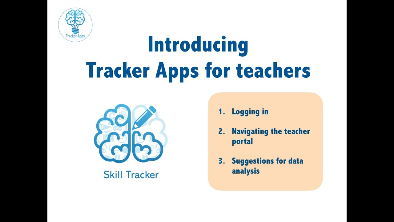 Skill Tracker for Teachers - YouTube