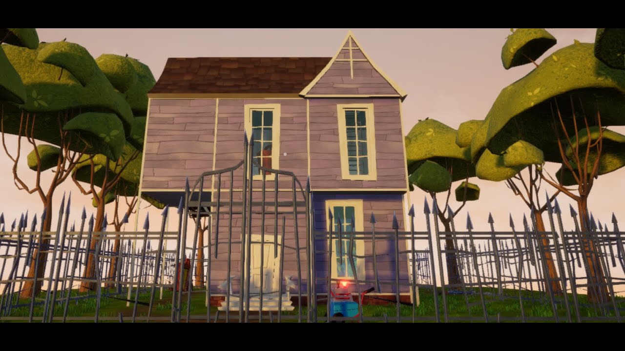 Hello neighbor MOD (basic house) - YouTube