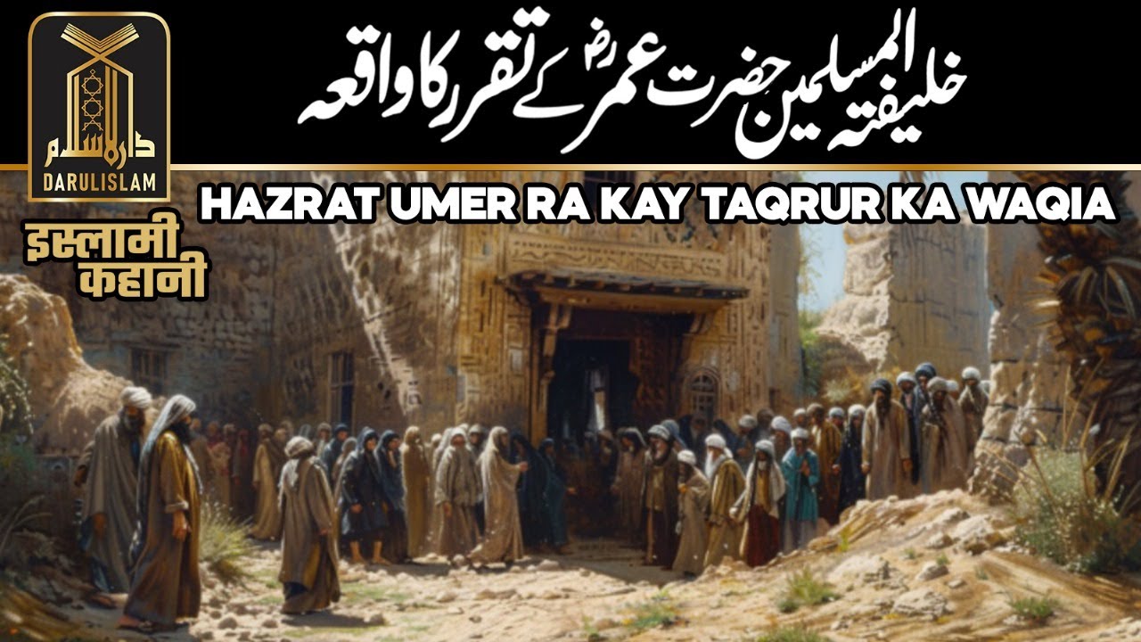 Hazrat Umar RA Ka Taqarur | the Story of Umar Ibn Al Khattab | Umar ...