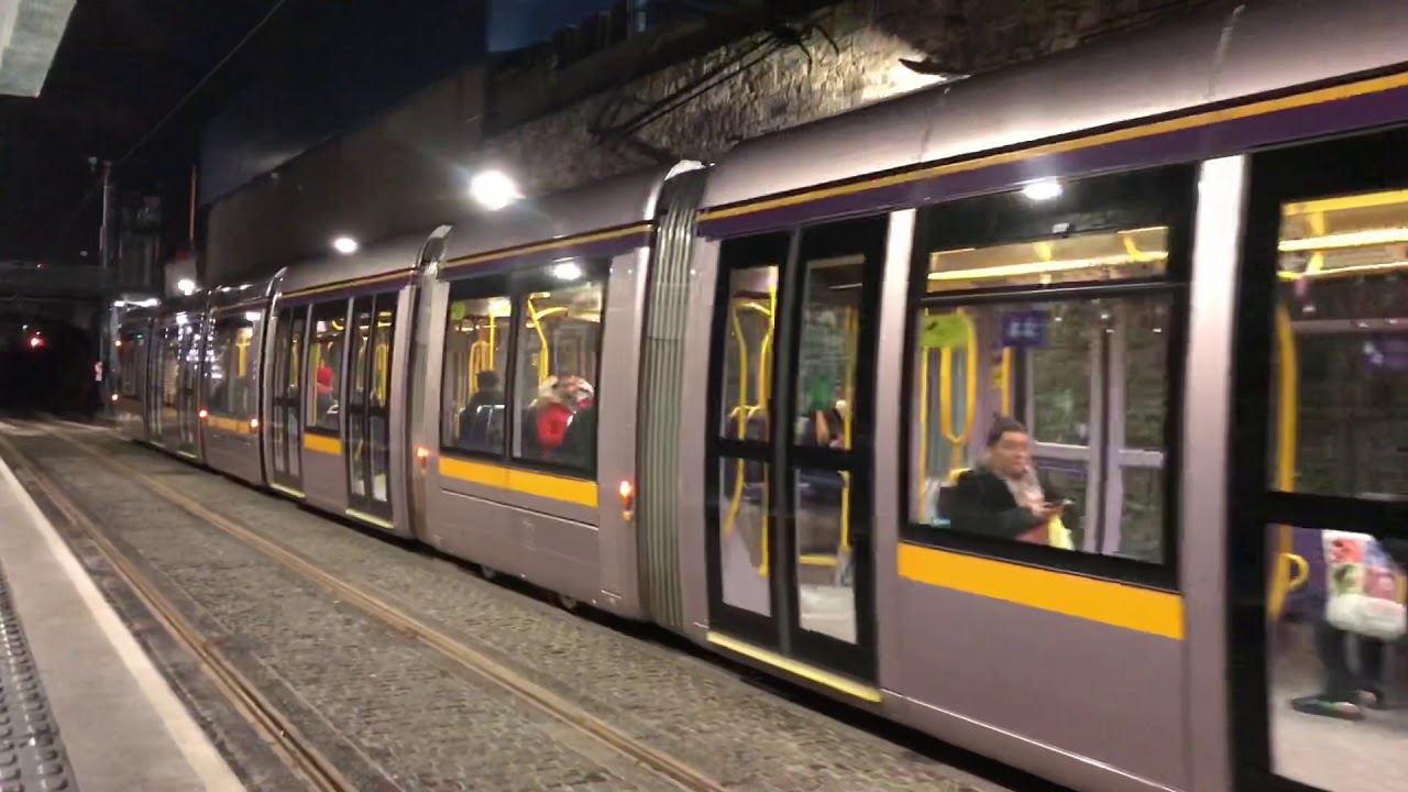 Dublin Tram Green Line - YouTube