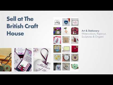 Sell Handmade in the UK at The British Craft House - YouTube