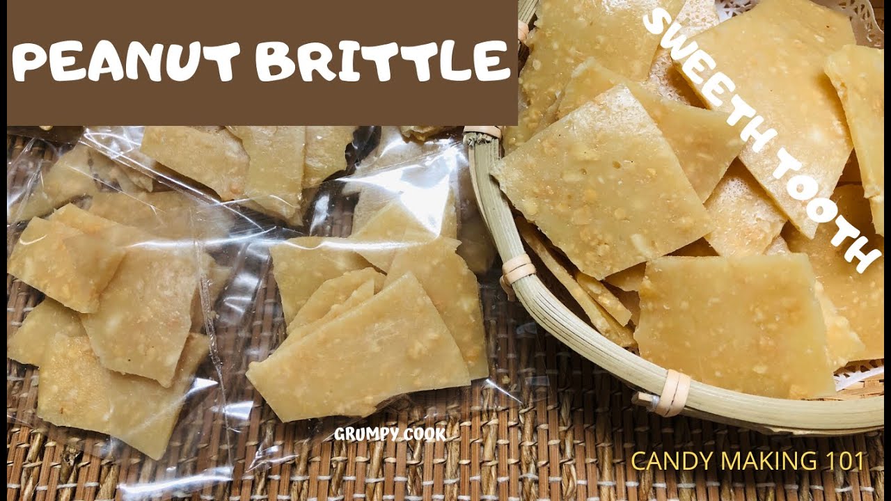 PEANUT BRITTLE (CANDY MAKING 101) - YouTube